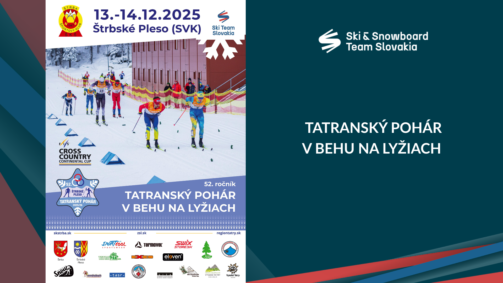 TATRANSKÝ POHÁR V BEHU NA LYŽIACH - Zväz slovenského lyžovania